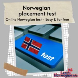Norwegian Placement Test | Online Norwegian test: Easy & for free